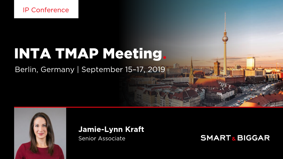 Jamie-Lynn Kraft represents Smart & Biggar in Berlin at TMAP