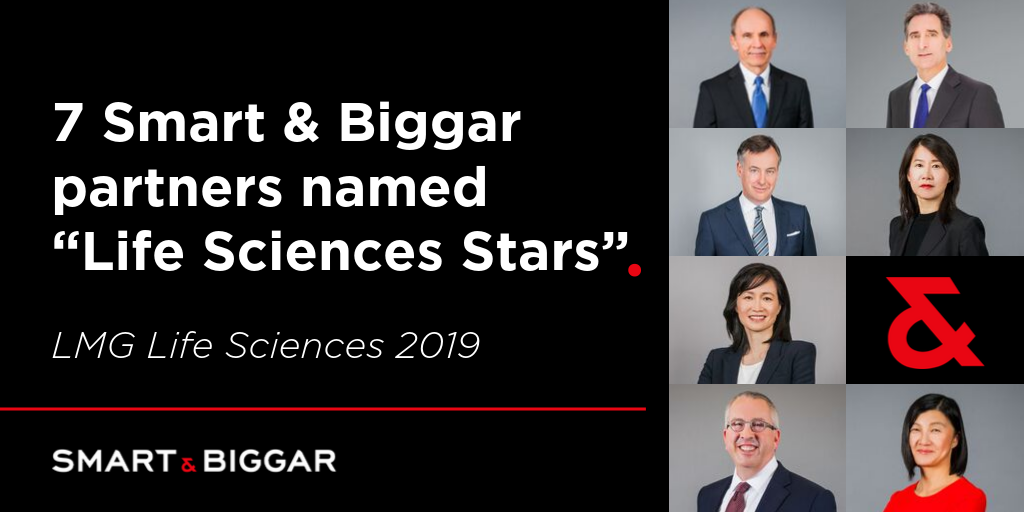 7 Smart & Biggar partners named “Life Sciences Stars” by LMG Life ...