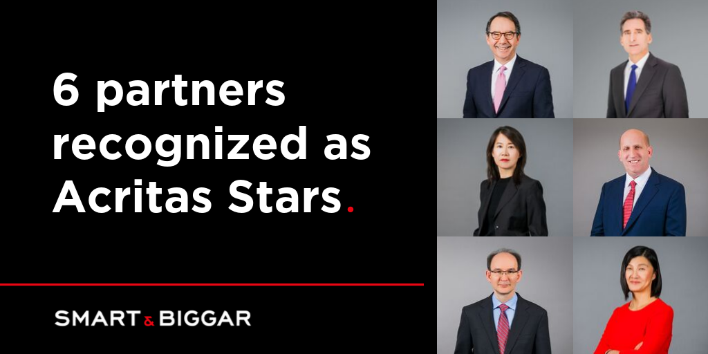 Acritas Stars recognizes 6 Smart & Biggar partners as client service ...