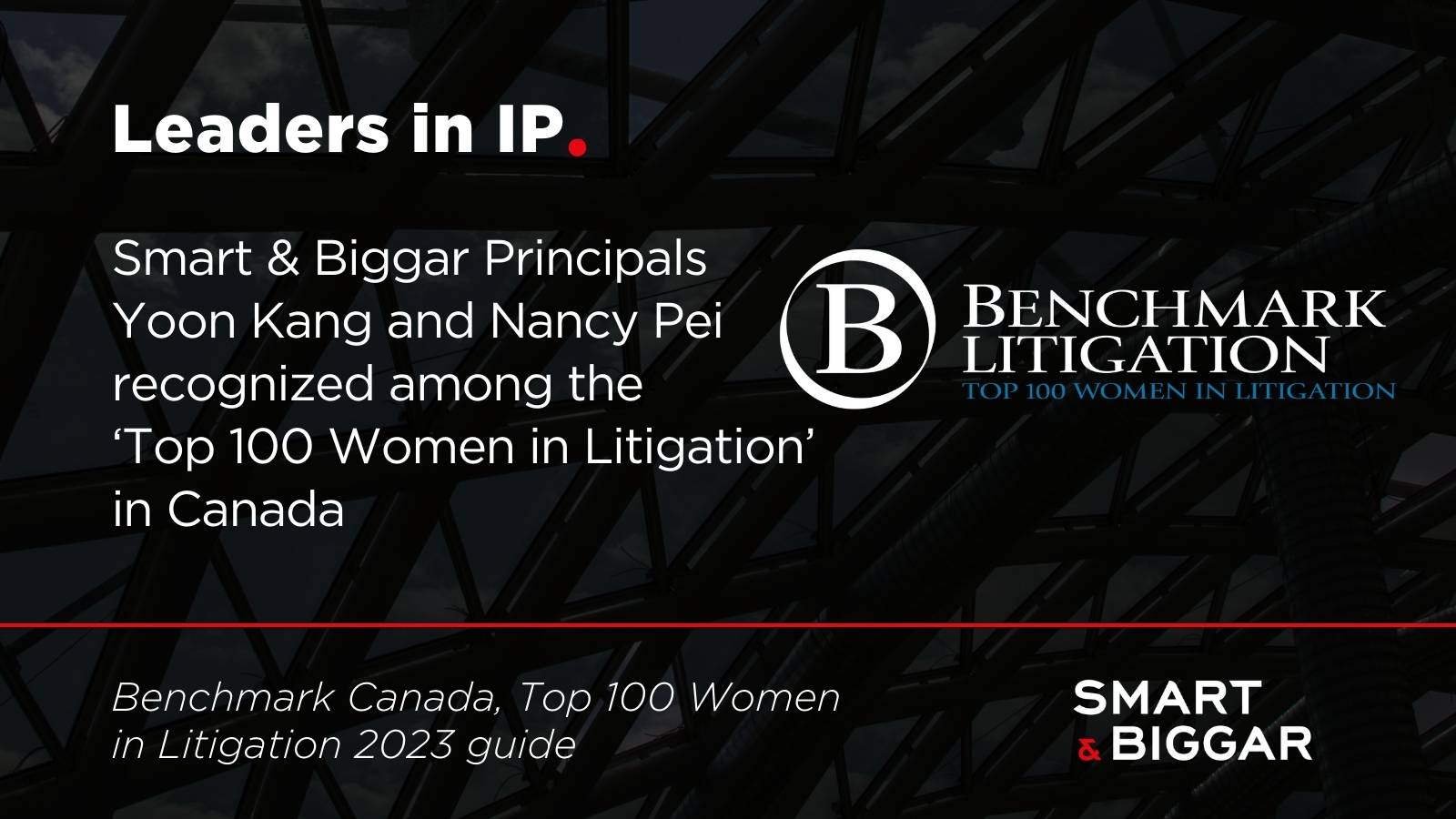 IP litigation leaders Yoon Kang and Nancy Pei recognized in the ...