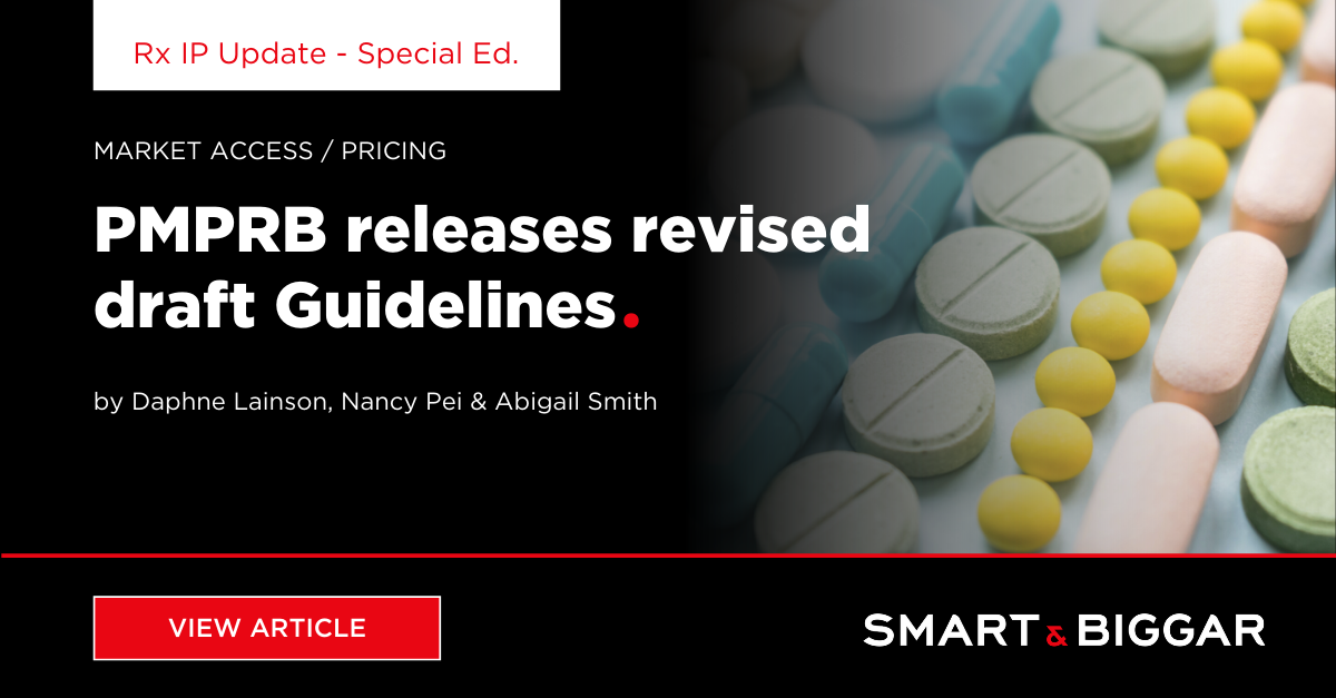 PMPRB releases revised draft Guidelines