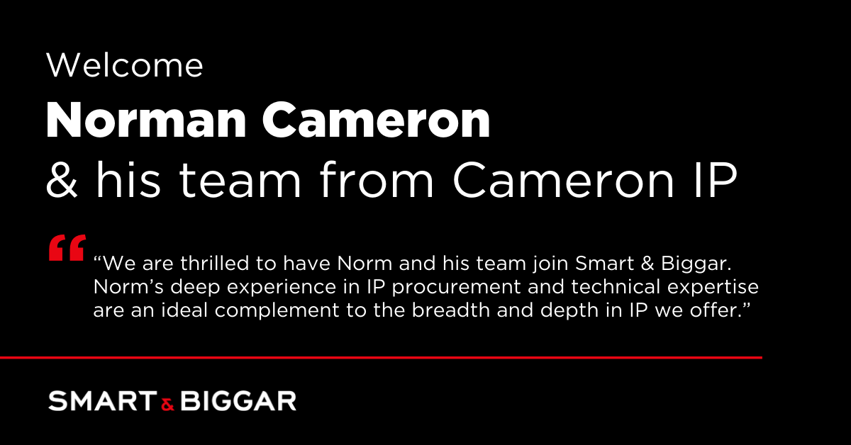 Smart & Biggar expands in Vancouver with the addition of Norman Cameron ...