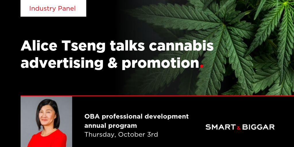 Alice Tseng addresses issues concerning Cannabis advertising and ...